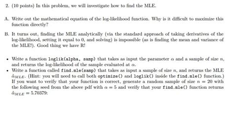 Solved In This Problem We Will Investigate How To Find The Chegg
