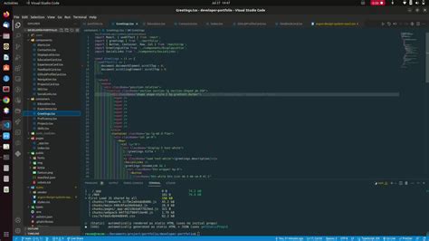 Video Elvis Ndegwa On Linkedin My Nextjs Portfolio You Can Access My Github Account Repo For