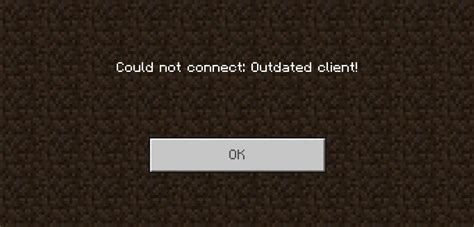 how to fix outdated client in minecraft followchain