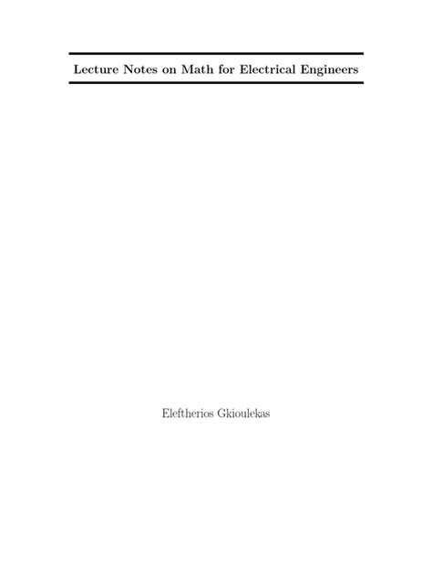 Mathforee Pdf Matrix Mathematics Matlab