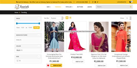 Fully Responsive E Commerce Website Ready For Sale Ecommerce Website Portal Fashion