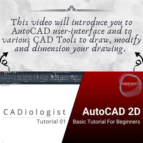 Autocad 2d Basic Tutorial Part 1