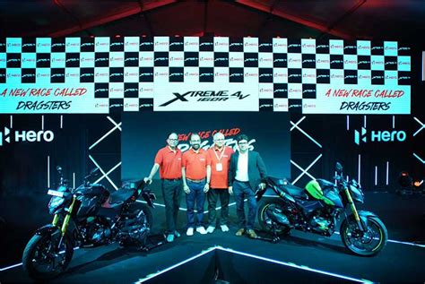 Hero Motocorp Accelerates The Premium Ride With New Xtreme 160R 4V