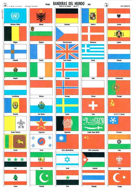Monografía De Banderas De Mundo 2 De Raf Antes 1 Banderas Europa