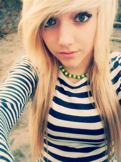 Cute Blonde Emo Girls