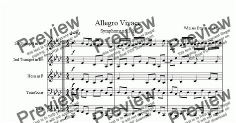 Allegro Vivace Download Sheet Music Pdf File