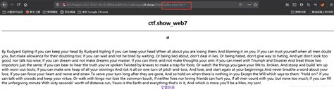 【ctf】ctfshow——web web解题 ctfshow csdn博客
