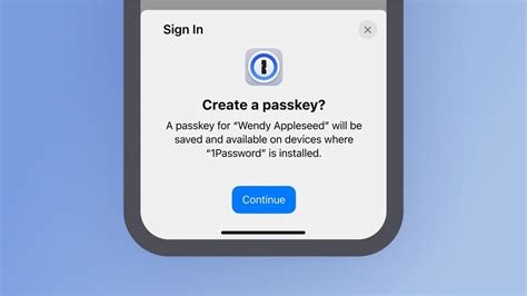1password takes a step away from passwords by adding passkey support