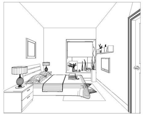 线描房间简笔画 简笔画图片大全 普车都