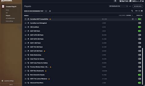 Mod AGOT CBO Patch Crusader Kings 3 LoversLab