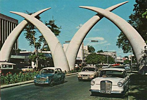 Moi Avenues Famous Mombasa Tusks In Kenya Trip101