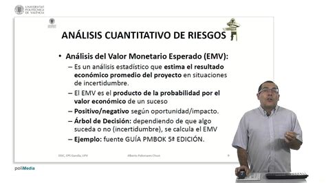 Realizar El Analisis Cuantitativo De Los Riesgos 8 10 UPV YouTube