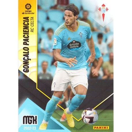 Comprar Trading Card Gonçalo Paciencia 2º Edición Celta Panini