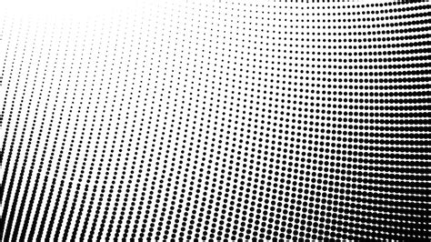 Premium Vector Black And White Halftone Dots Pattern Abstract Vector Background