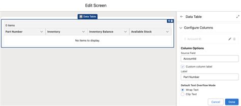 Using Data Table In Screen Flow To Display Non Object Data Salesforce Time