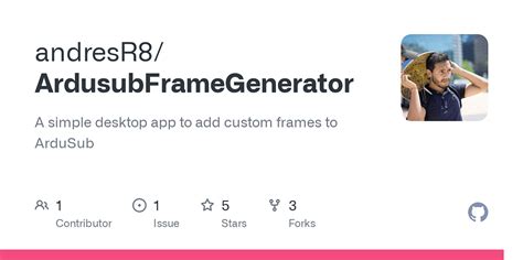 Making A Custom Configuration ArduSub Blue Robotics Community Forums