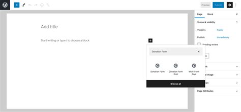 Givewp Form Block Givewp