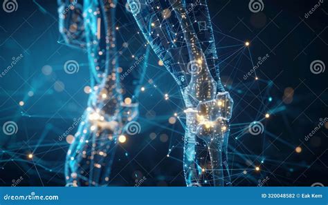 Artificial Intelligence And Neural Network Visualization With Digital