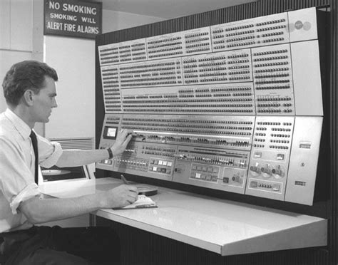 Ibm 360 Model 75 Computer S Console 1967