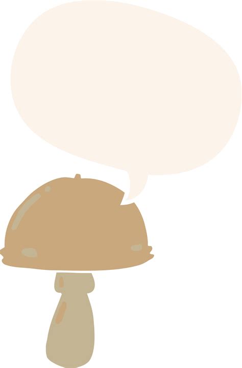 Dibujos Animados Seta Con Habla Burbuja En Retro Estilo 39908535 Png