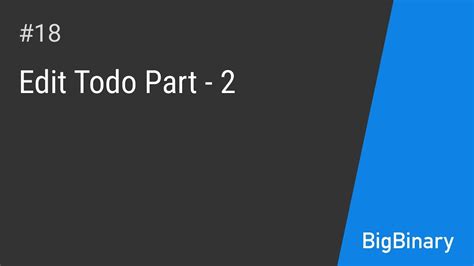 edit todo part 2 learn reactjs in steps episode 18 youtube