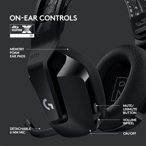 Logitech G 733 Trådlöst gaming-headset - Gaming-headsets | Kjell.com