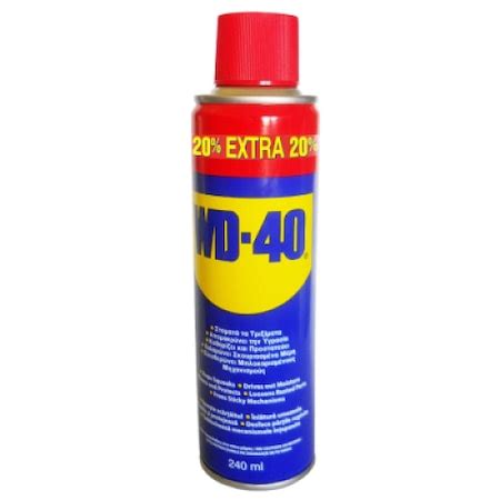 Многофункционален лубрикант спрей WD40 240ML + 20% безплатно - eMAG.bg