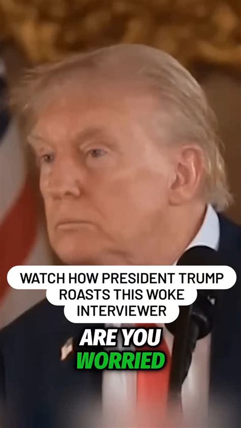 Wokism Watch How President Trump Out This Woke Cnn Reporter In His