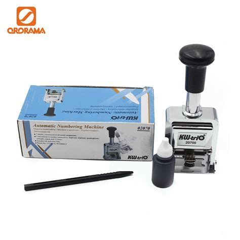 automatic numbering machine brand kw trio 02070 7 digit coding machine