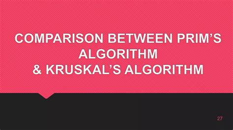 Minimum Spanning Tree Pptx