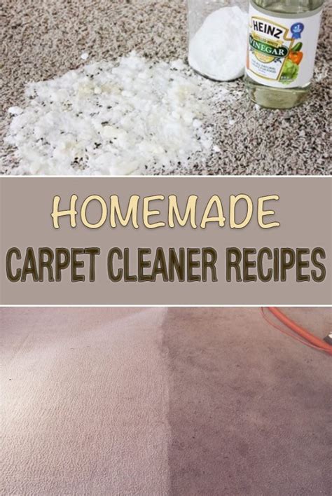 Homemade Carpet Cleaner Recipes Simple Tips For You
