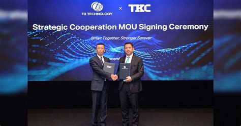 T3 จับมือ Tkc ขับเคลื่อนนวัตกรรมเทคโนโลยี ยกระดับบริการด้วย “โซลูชั่น