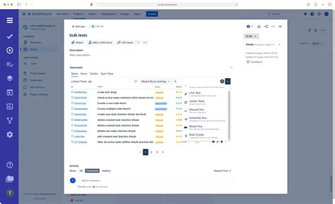 Mixed Test Run In Jira Testomat Io