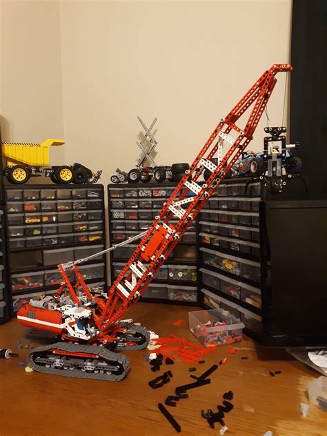 I Built 42042 in Red (original is Blue) : r/lego
