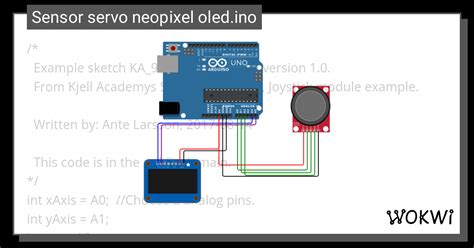 Sensor Servo Neopixel O Wokwi Esp32 Stm32 Arduino Simulator