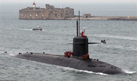 Le Triomphant Ballistic Missile Submarine Ssbn French Navy