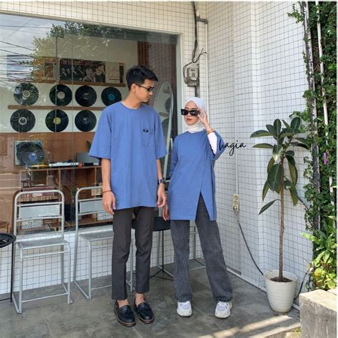 Jual Keyla Couple Sudah Sepasang Kaos Oversize Cewek Dan Cowok