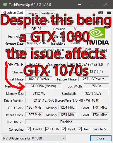 Some GTX S Could Use A VBIOS Update PC Perspective