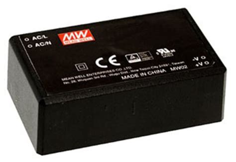 IRM 60 24 MEAN WELL MEAN WELL Switching Power Supply IRM 60 24 24V Dc 2 5A 60W 1 Output