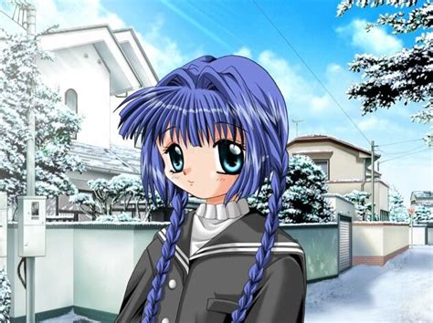 Kanon Nayuki Minase Key Visual Arts Anime Stuff Unique Key Fine Art