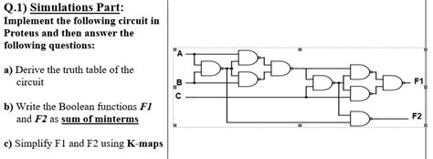 solved q 1 simulations part implement the following