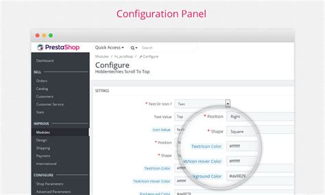 Prestashop Scroll To Top Prestashop Modules By Hiddentechies