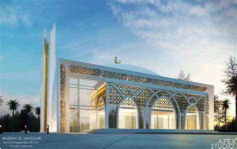 Modern Mosque On Behance Mosque Design Mosque Design Islamic Architecture Modern