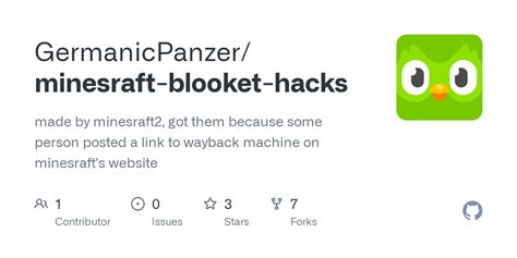 Github Germanicpanzer Minesraft Blooket Hacks Made By Minesraft