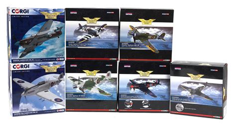 Bonhams Cars Seven Boxed 172 Scale Limited Edition Die Cast Models