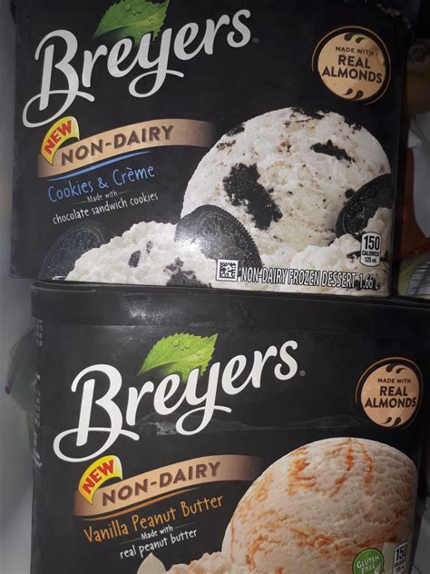 Breyers Cookies And Crème Non Dairy Frozen Dessert Reviews In Non Dairy