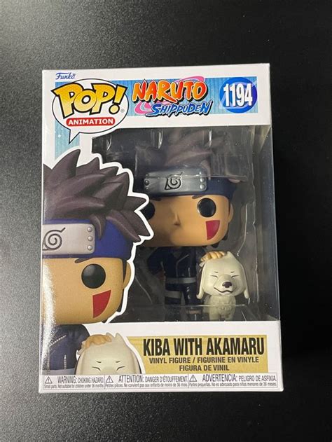 Funko Pop Animation Naruto Shippuden Akamaru With Kiba Acheter Sur