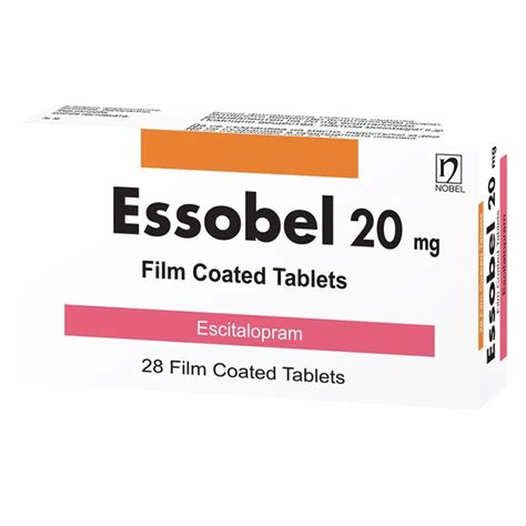 Есобел 20 mg х28 филмирани таблетки