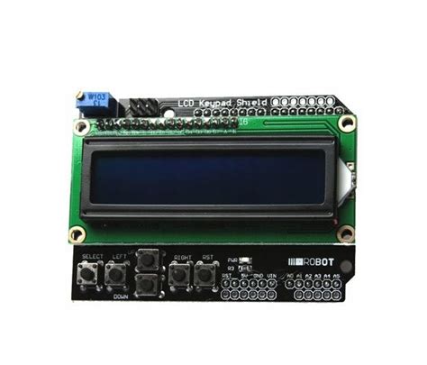 Moduł Shield Wyświetlacz Lcd 2x16 Z Klawiaturą Dla 11133239636