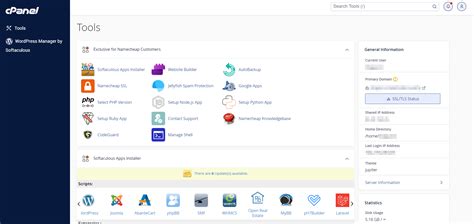 Cpanel Control Panel Overview Hosting